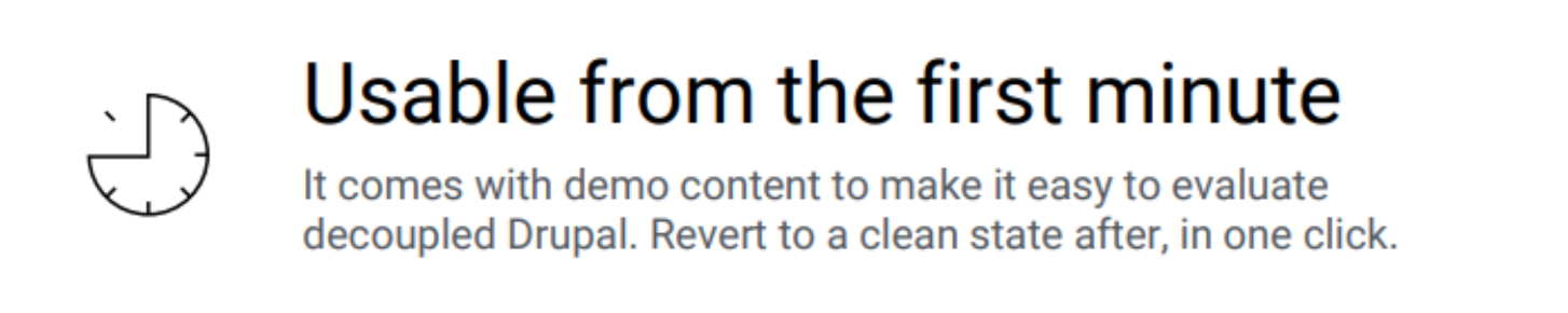 Contenta CMS - Decoupled Drupal Starter Kit